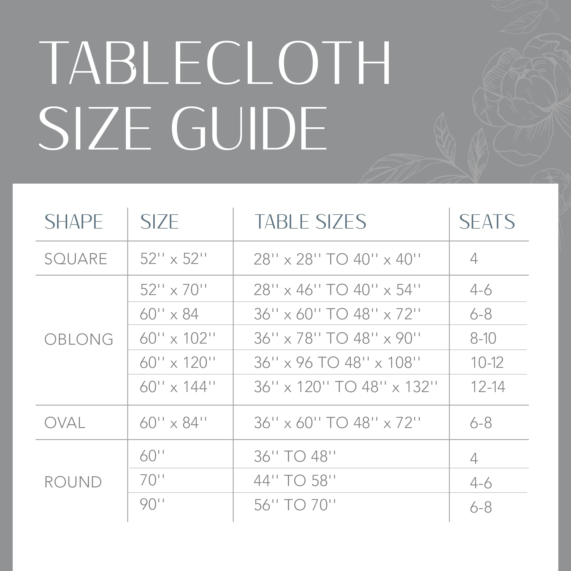 Elrene Home Fashions Harvest-Festival Fall Printed Tablecloth, 52" x 52", Square