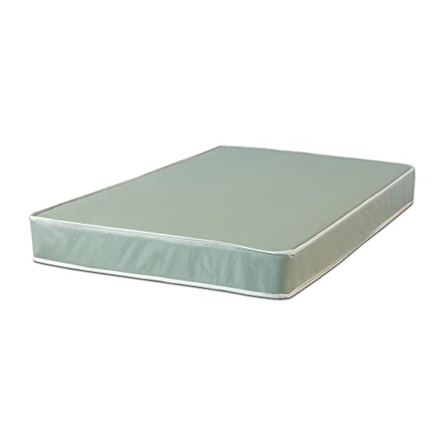 Mattress Solution Double Sided Tight top Waterproof Vinyl Innerspring Mattress, Twin XL, Green