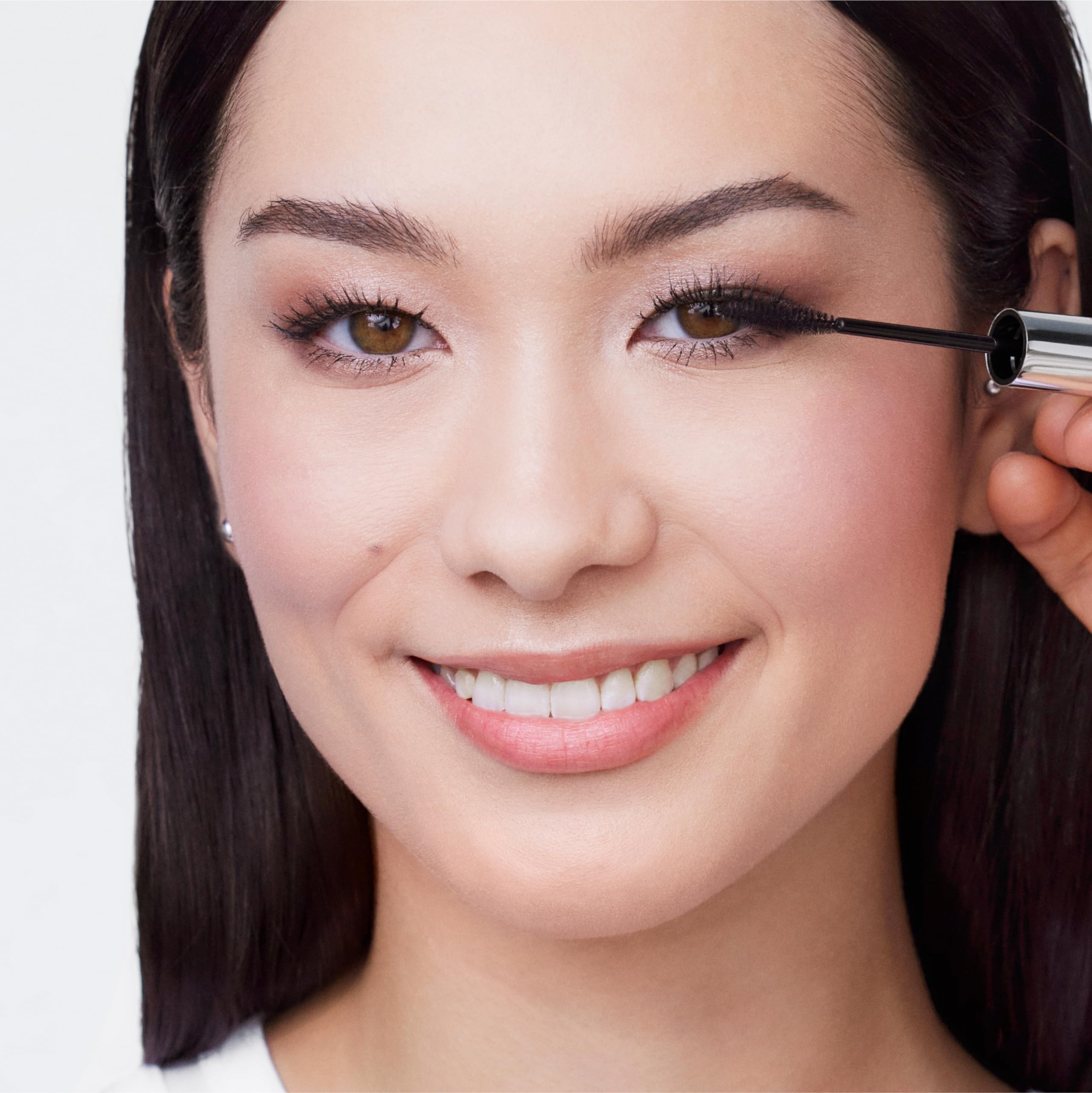 Clinique Lash Power Tubing Mascara Long-Wearing Formula | Lengthening, Smudge-Proof + Safe for Sensitive Eyes, Dark Chocolate