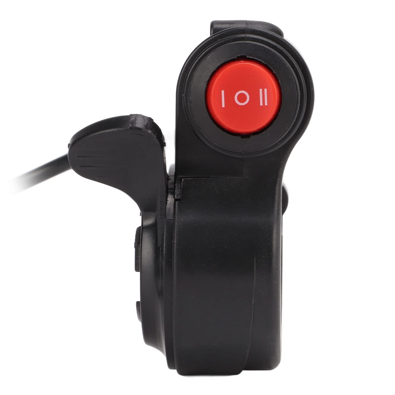 Electric Bicycle Thumb Throttle, Universal 1.6m Cable Bike Thumb Throttle Accelerator 6 Core Wire 12V to 99V for Electric Scooter