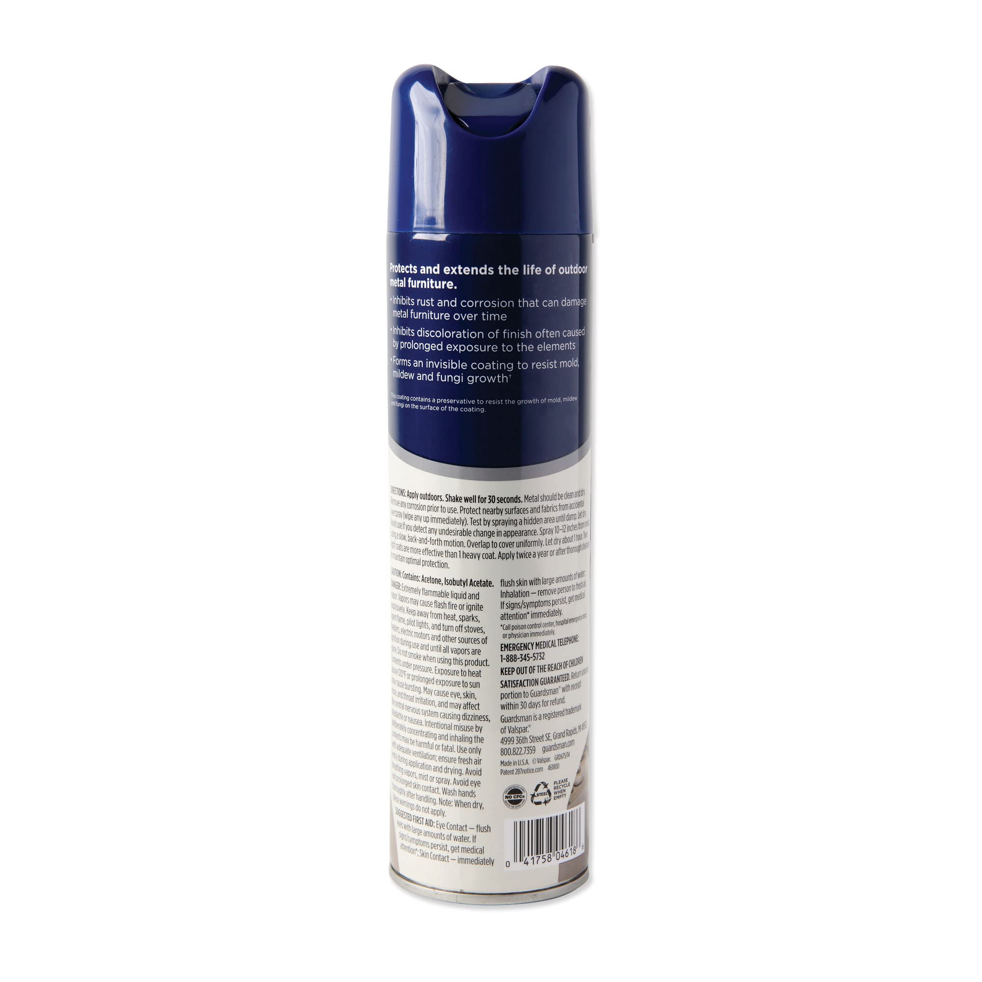 Guardsman 461800 Weather Defense Outdoor Metal Protector-Inhibits Rust and Water Stains, 10 Oz