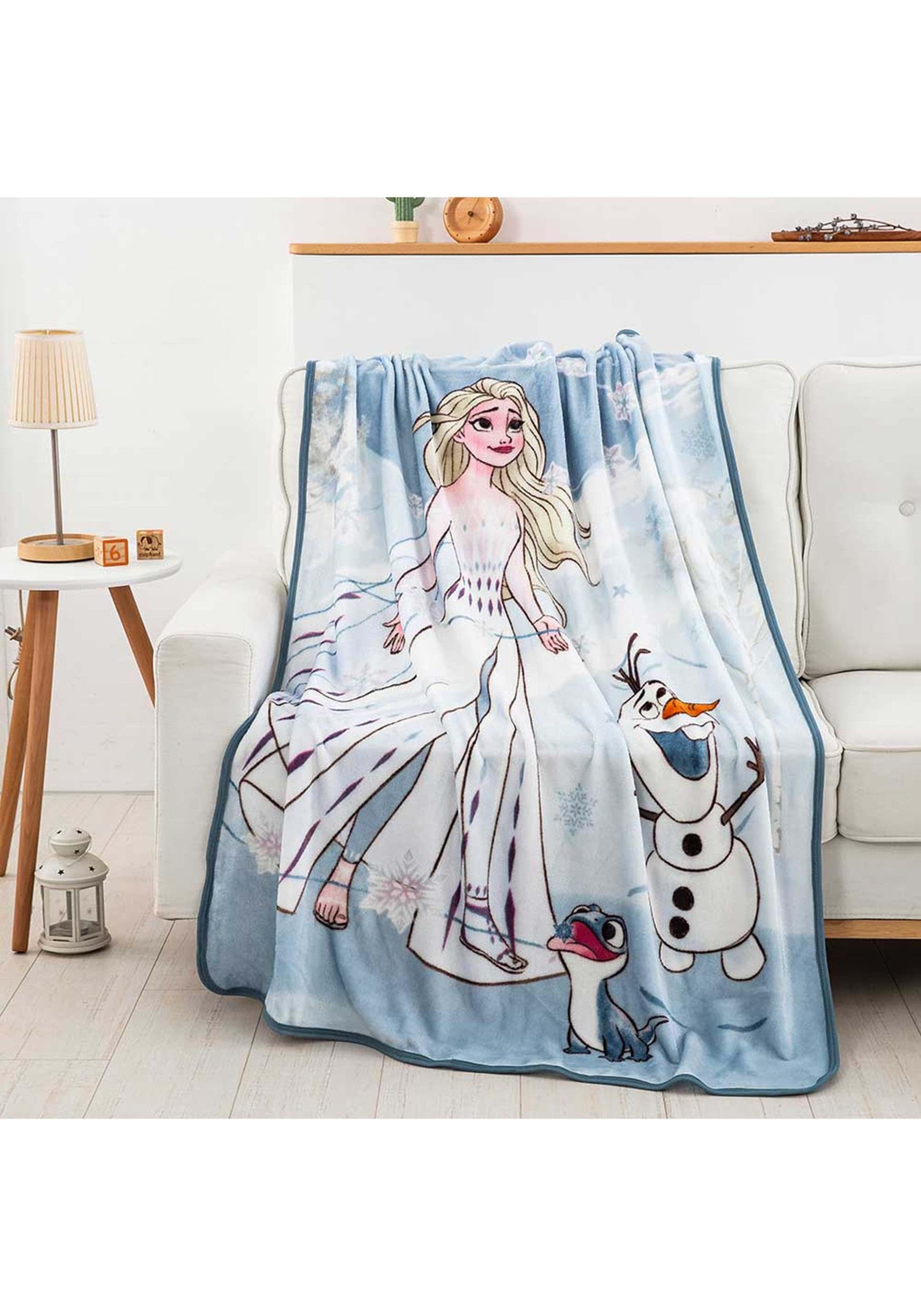 Northwest Frozen Silk Touch Throw Blanket, 46" x 60", Snow Play