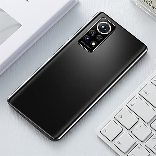 Dual Card Smartphone, MTK6572 Multi Language Support 2200mAh Removable Battery High Cost Performance 512MB RAM 4GB ROM Smartphone Black for Home (US Plug)