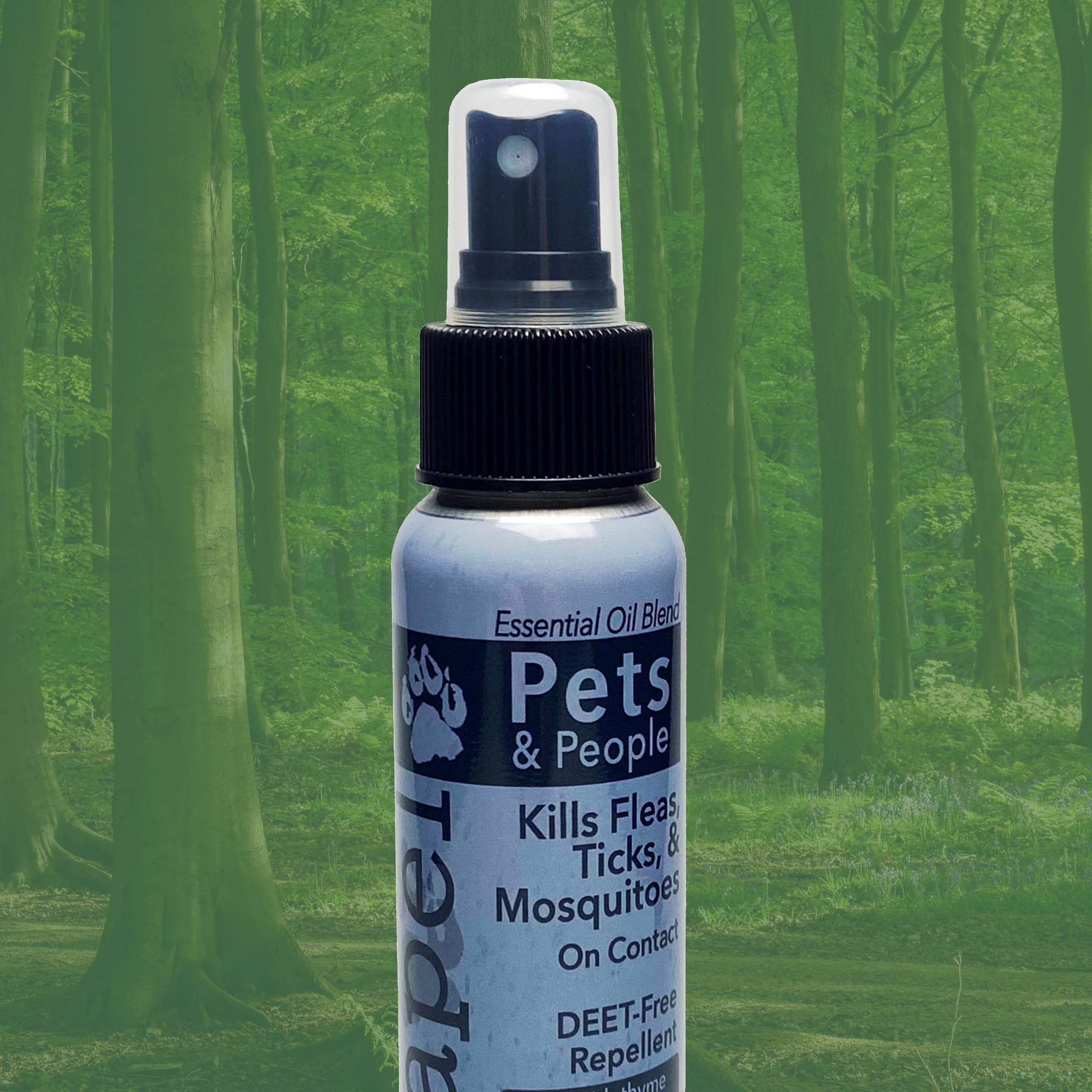 Natrapel Essential Oil Insect Repellent for Pets and People Uncarded - 2 Pack