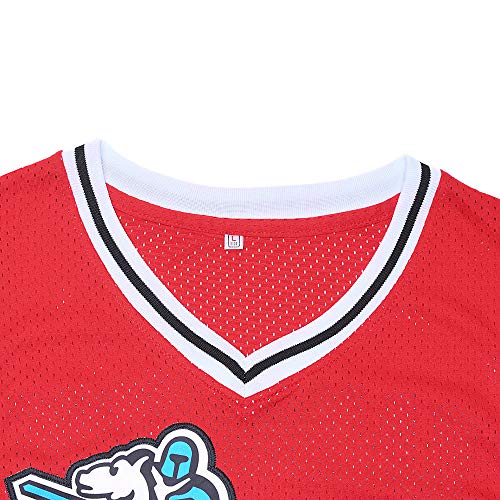 Mens Calvin Cambridge Shirts #3 LA Knights Basketball Jersey (Red, Small)