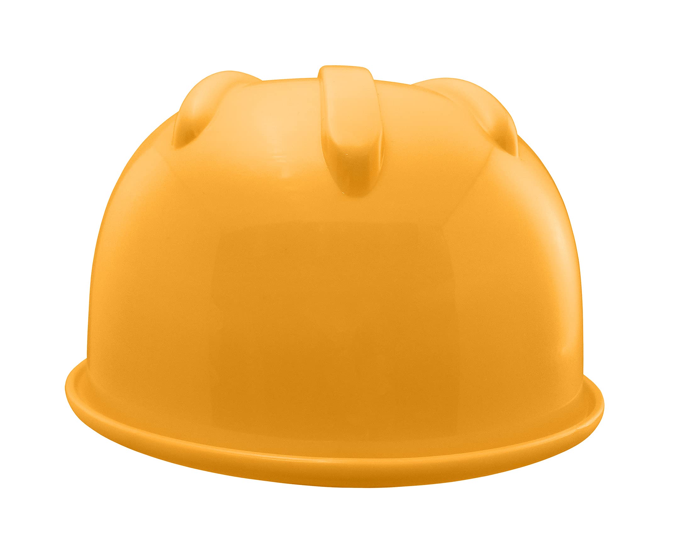 Nicky Bigs Novelties Adult Womens Plastic Novelty Construction Helmet Yellow Engineer Hard Hat Road Worker Costume Theme Prop