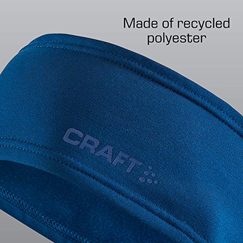 Craft Sportswear Unisex Core Essence Thermal Headband, Black, S/M