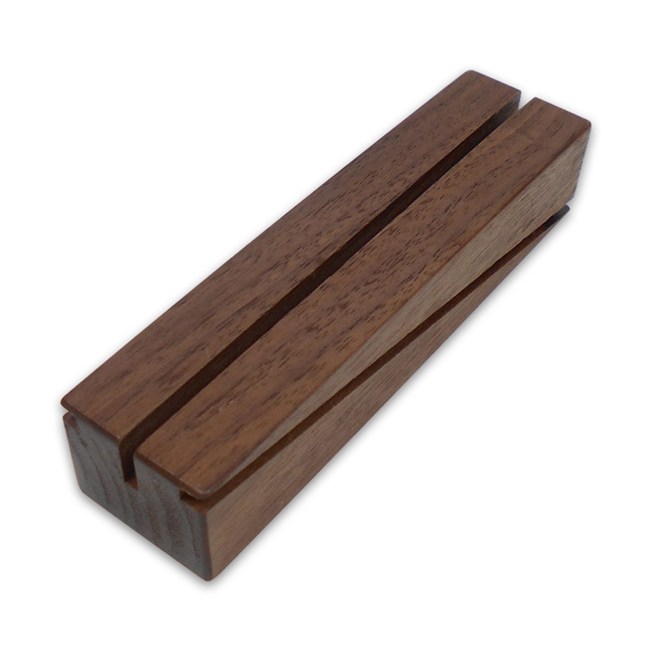 Kassey Pro 12 pack, Walnut Wood Table Display Stands for Rustic Acrylic Signs table card holder acrylic numbers place holders cards wedding sign number signs