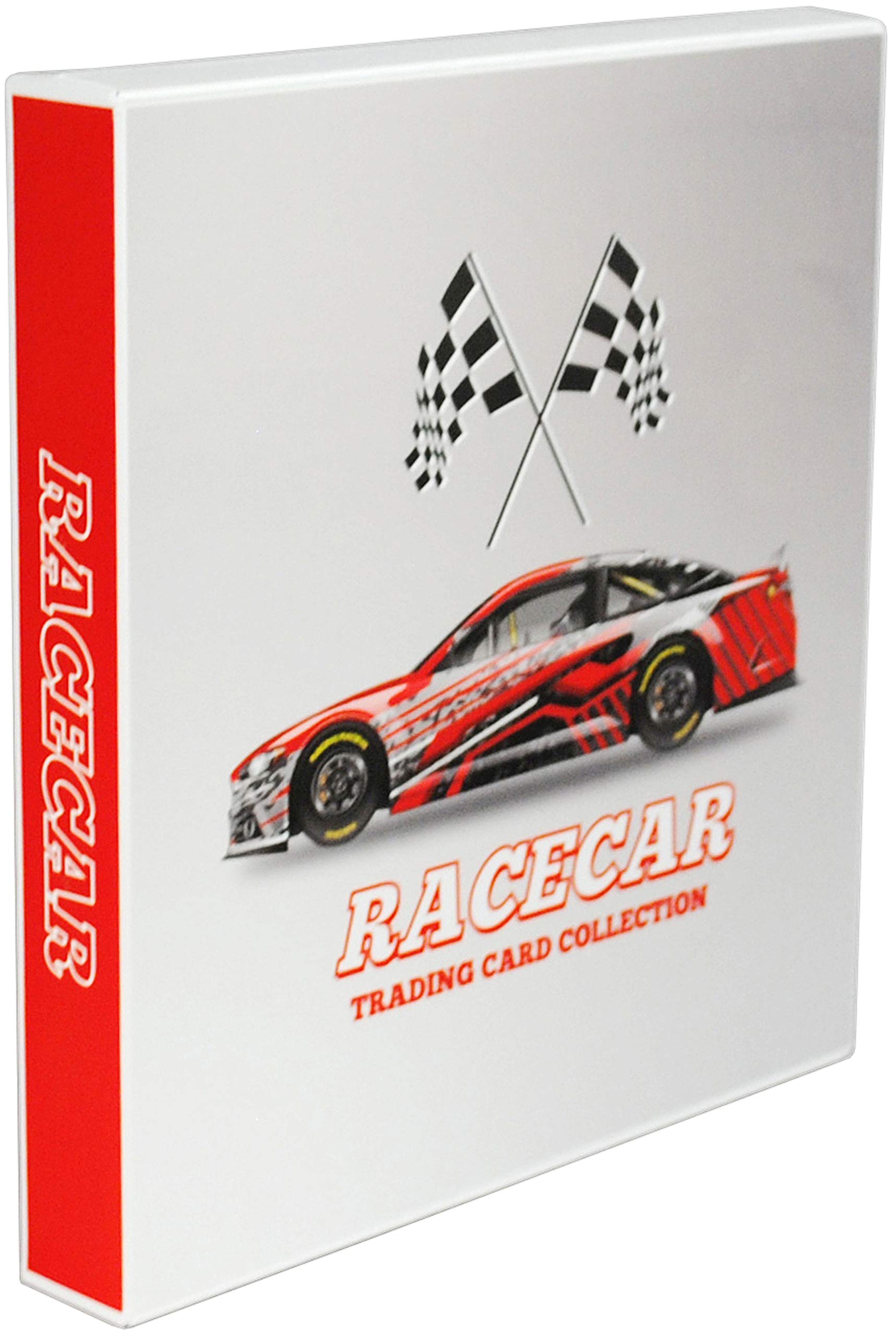 UniKeep Nascar Themed Collectible Card Storage Binder, 360 Card Capacity (Car)