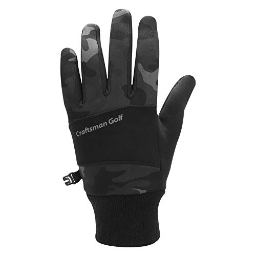 Craftsman Golf Camouflage Winter Soft Touch Screen Golf Gloves One Pair (L)