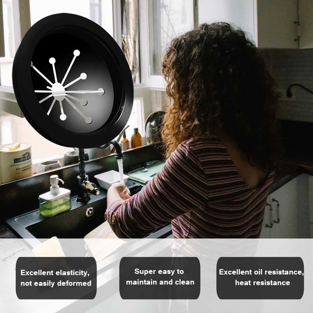 Garbage Disposal Splash Guard Sink Baffle Cover Kitchen Disposal Replacement Waste Food Disposal Accessories Part for Whirlaway, Waste King, Sinkmaster and GE Models