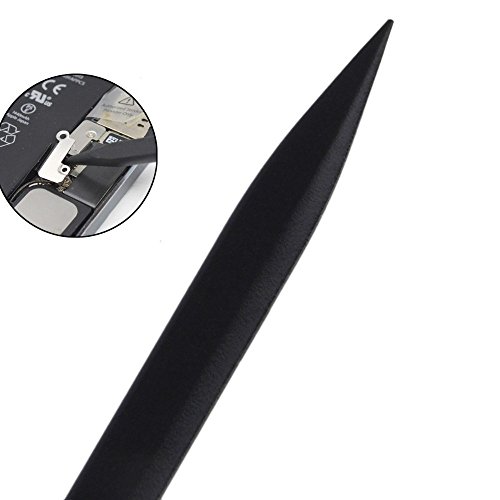 Fixinus 30 Pieces 4.72" Black Nylon Plastic Spudger Probe Security Opening Pry Bar for iPhone iPad Samsung Cell Phone Laptop PC LCD Screen Disassembly