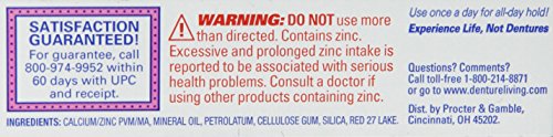 Fixodent Original Denture Adhesive Cream 1.4 Oz (Pack of 2)