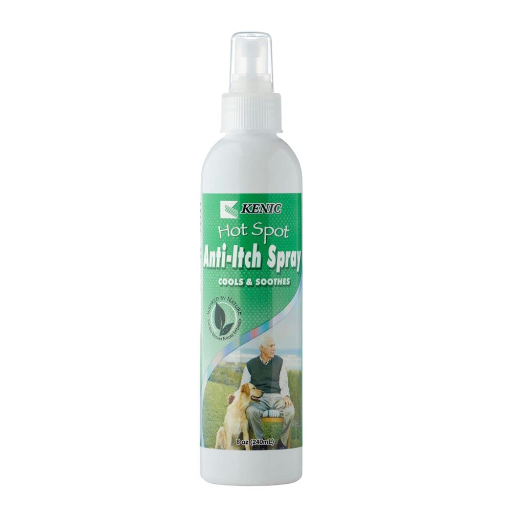 Kenic Ultra Cooling Hot Spot and Anti-Itch Pet Spray for Dogs, Made in USA