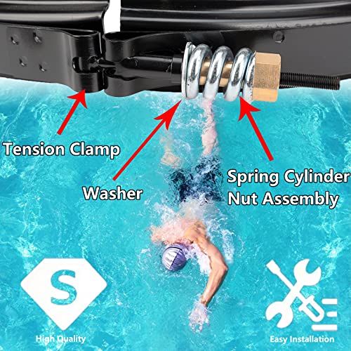GEATaaT 190003 Tension Control Clamp Kit Compatible with Pentair Pool and Spa Filter