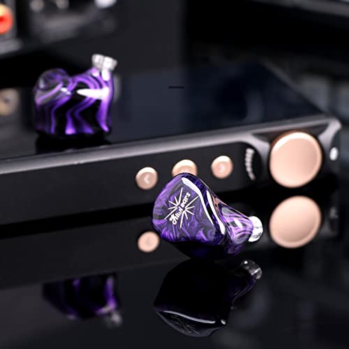 Linsoul Kiwi Ears Quartet 2DD+2BA Hybrid in-Ear Monitor and Tripowin Zonie 3.5mm 2Pin Cable Bundle