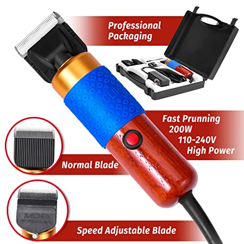 Pllieay Carpet Trimmer Tufting Rug Trimmer, Low Noise Rug Carver, Electric Speed Adjustable Rug Tufting Carver Clippers, with Speed Adjustable Blade for Handmade Rug Clean and Tufted Carpet Rug, 200W