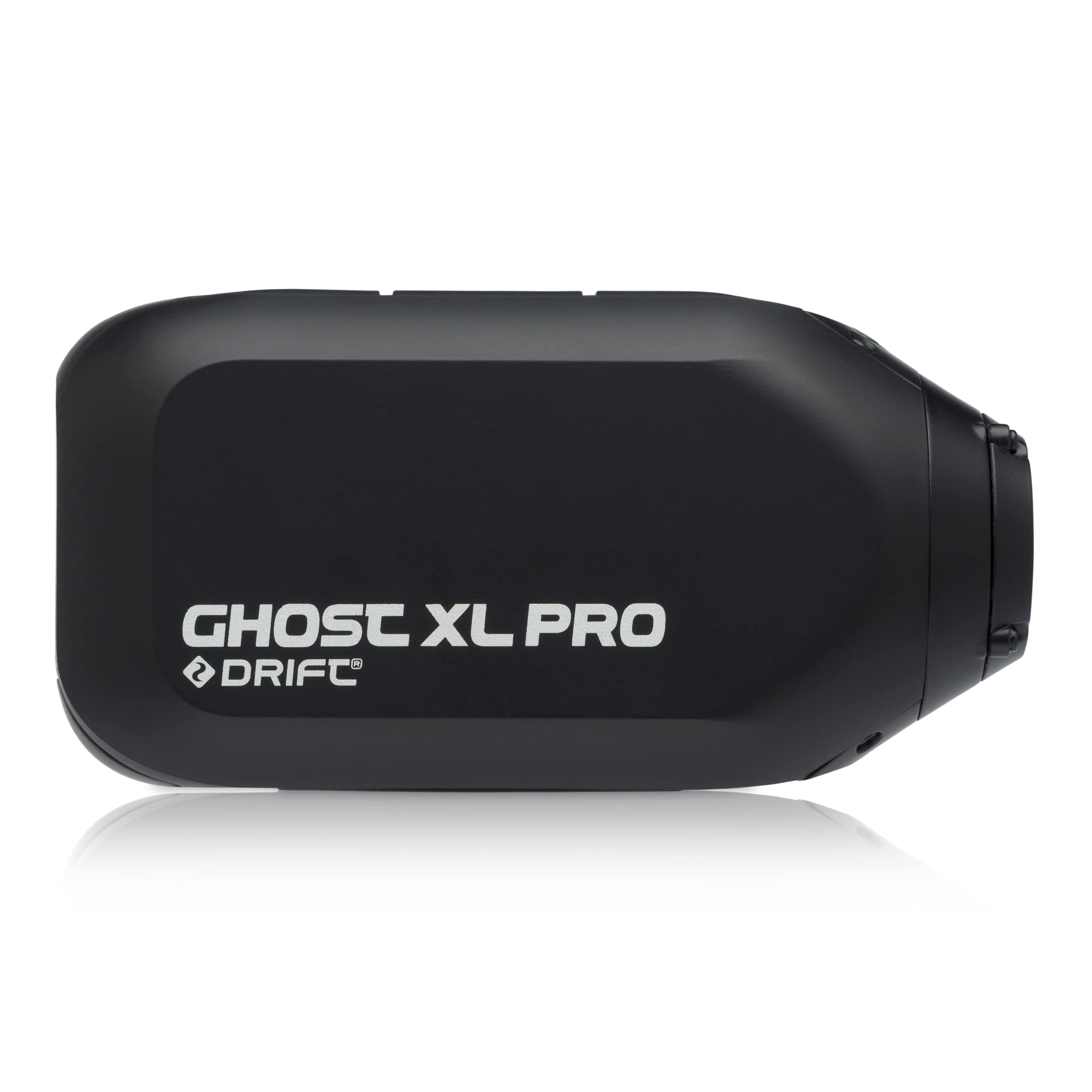 Drift Ghost XL Pro - 4K Action Camera, Image Stabilization, Waterproof, Rotatable Lens, Dashcam Mode, Livestreaming, Clone Mode, 7hr Battery Life at 1080P & 4.5hr Battery Life at 4K (XL Pro)