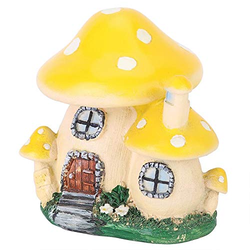 Fdit Simulation Miniature Mushroom Decor Bonsai Landscape Decoration Home Garden Ornament Craft