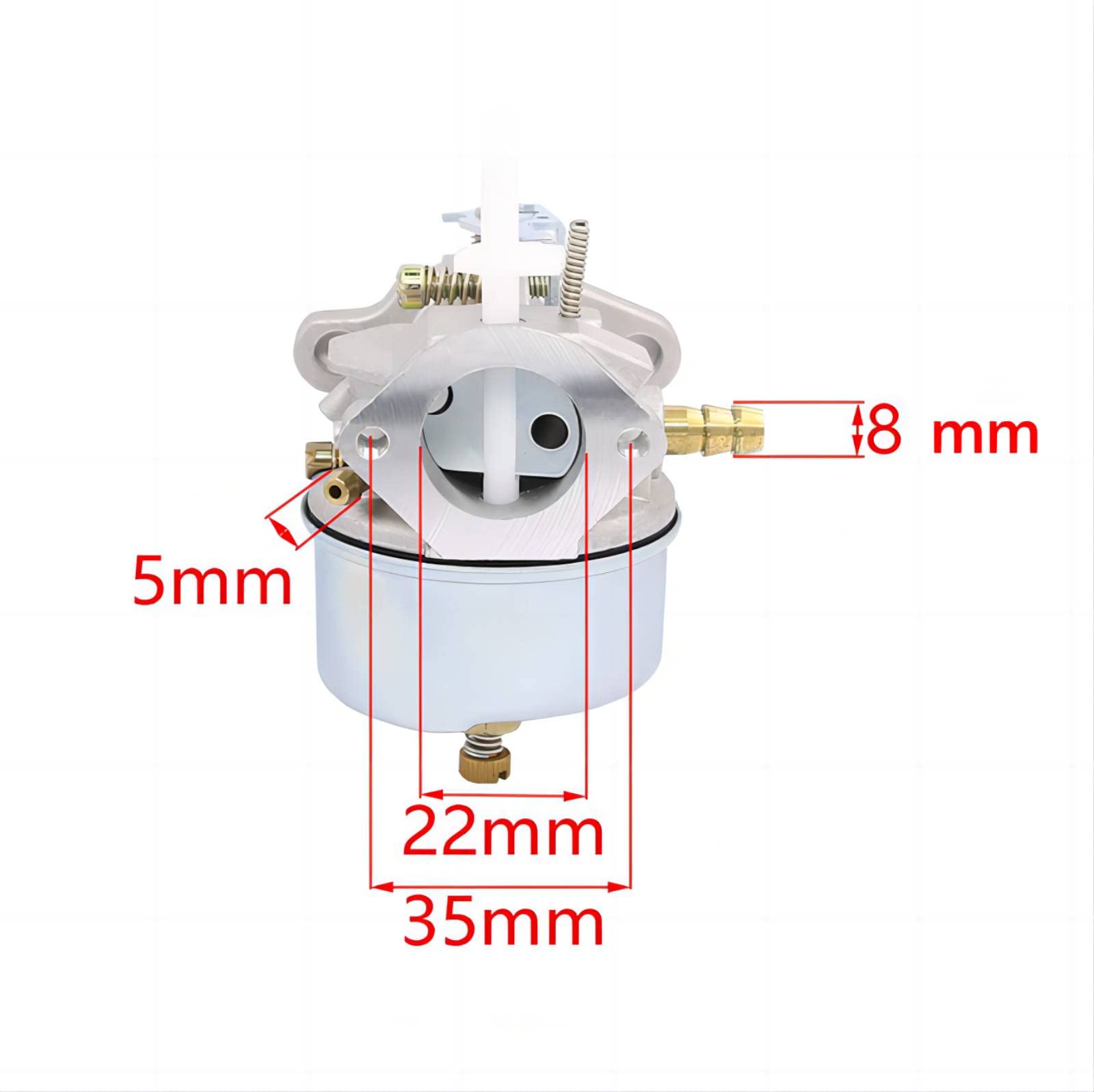 Fremnily 631954 632371 Carburetor compatible with Tecumseh Snow Blower 632371A H50 HSK50 H60 HSK60 H70 H80 HSK70 7HP Snowblower Snowthrower Engine