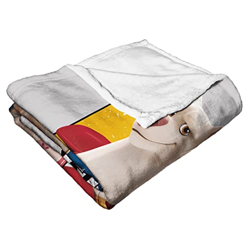 Northwest DC League of Super-Pets Silk Touch Throw Blanket, Unite, 50" x 60"