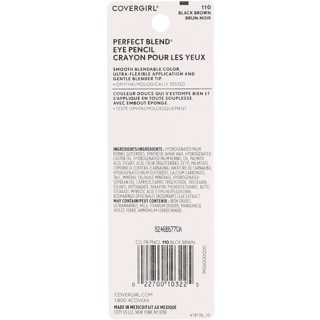 CoverGirl Perfect Blend Pencil Mink(W) 115, (Pack of 2)