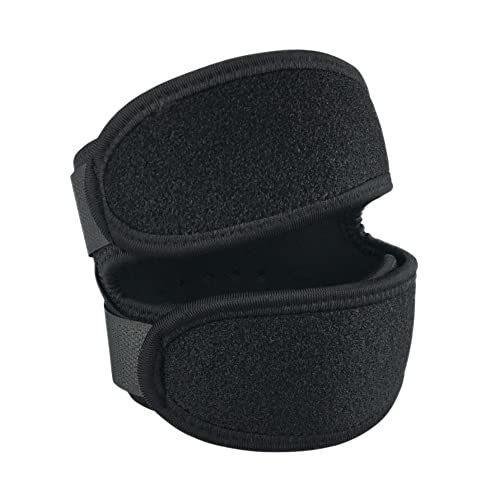 Daashuo Tendon Support Strap, Knee Pain Relief Adjustable Knee Strap for Running, Arthritis, Jumper, Tennis Injury Recovery (Gray)