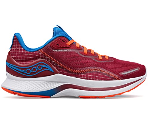 Saucony Men's Endorphin Shift 2 Running Shoe, Mulberry/Roy, 9