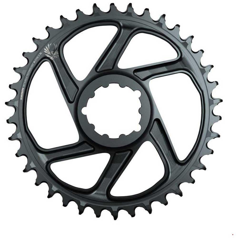 SRAM 30T X-Sync 2 Direct Mount Eagle Chainring 3mm Boost Offset, Lunar Gray
