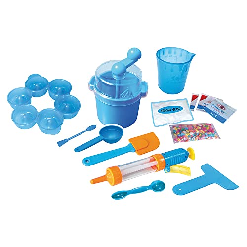 MI ALEGRIA MINI DONUTS FACTORY SET. MAKE AND DECORATE REAL MINI DONUTS. SET INCLUDES 11 PIECES