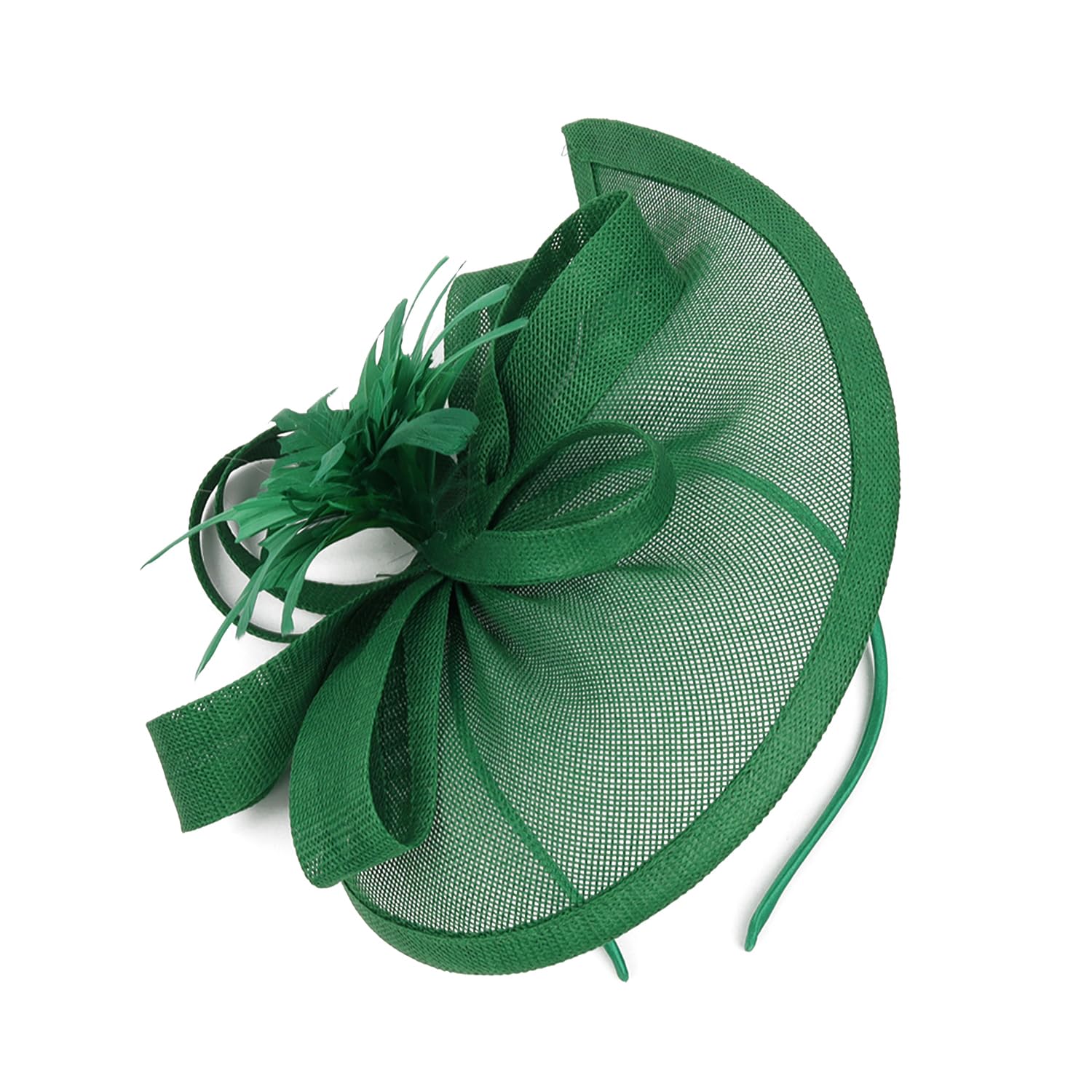 Gionforsy Fascinators Hat Flower Tea Party Hats for Women Feather Kentucky Derby Hat for Wedding
