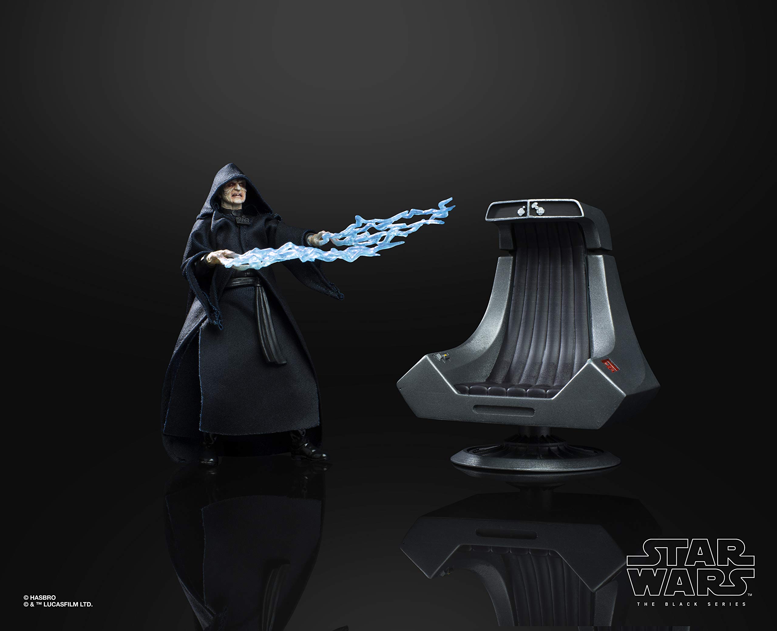 STAR WARS The Black Series Emperor Palpatine Action Figure with Throne 6"-Scale Return of The Jedi Collectible