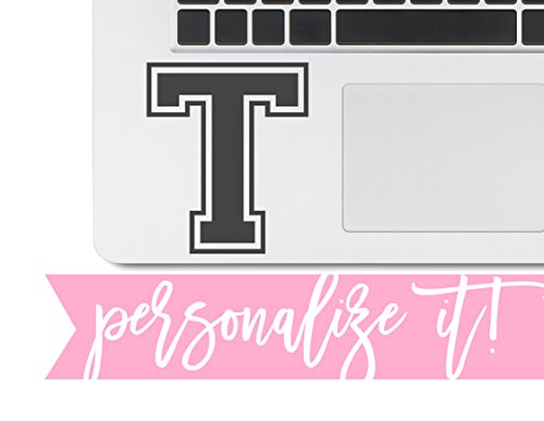 Single Letter Decal for Tumble Cup, Water Bottle, Laptop, car Window or Other Hard and Smooth Surface Your Choice of Color & Style | Decals by ADavis