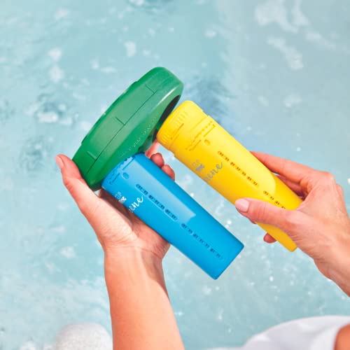FROG Serene Mineral Replacement Cartridge + 4 Bromine Cartridges for Hot Tubs, for use only with FROG Serene Floating Sanitizing System for Spas up to 600 gallons, Quick and Easy Hot Tub Sanitizer