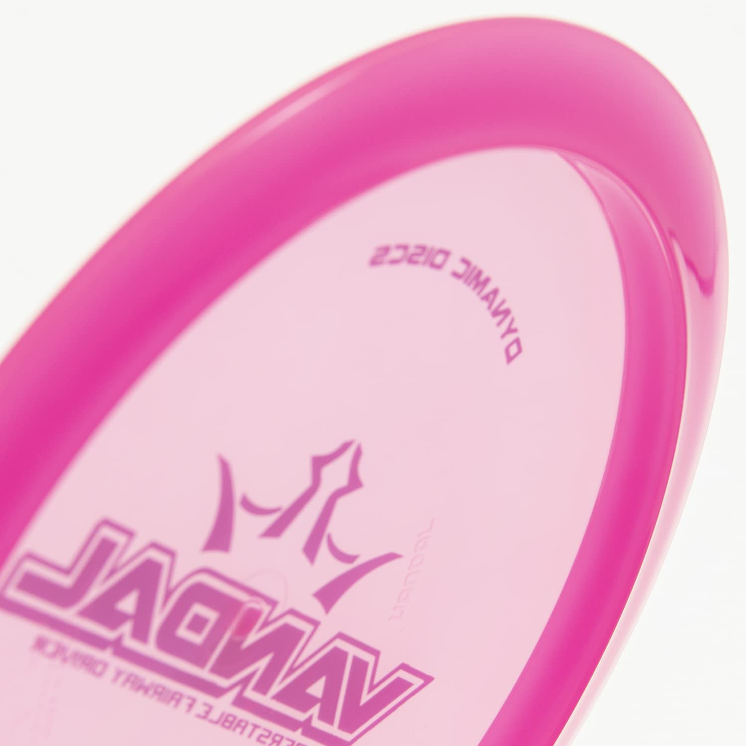 Dynamic Discs Lucid Vandal | Straight Flying Frisbee Golf Disc | 170+ Gram Fairway Driver | Great for Tournaments or Casual Play (Red)