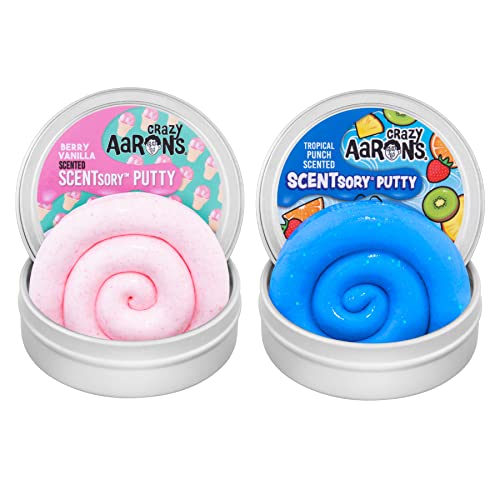 Crazy Aaron’s SCENTsory Thinking Putty (Tropical Punch and Scoopberry)