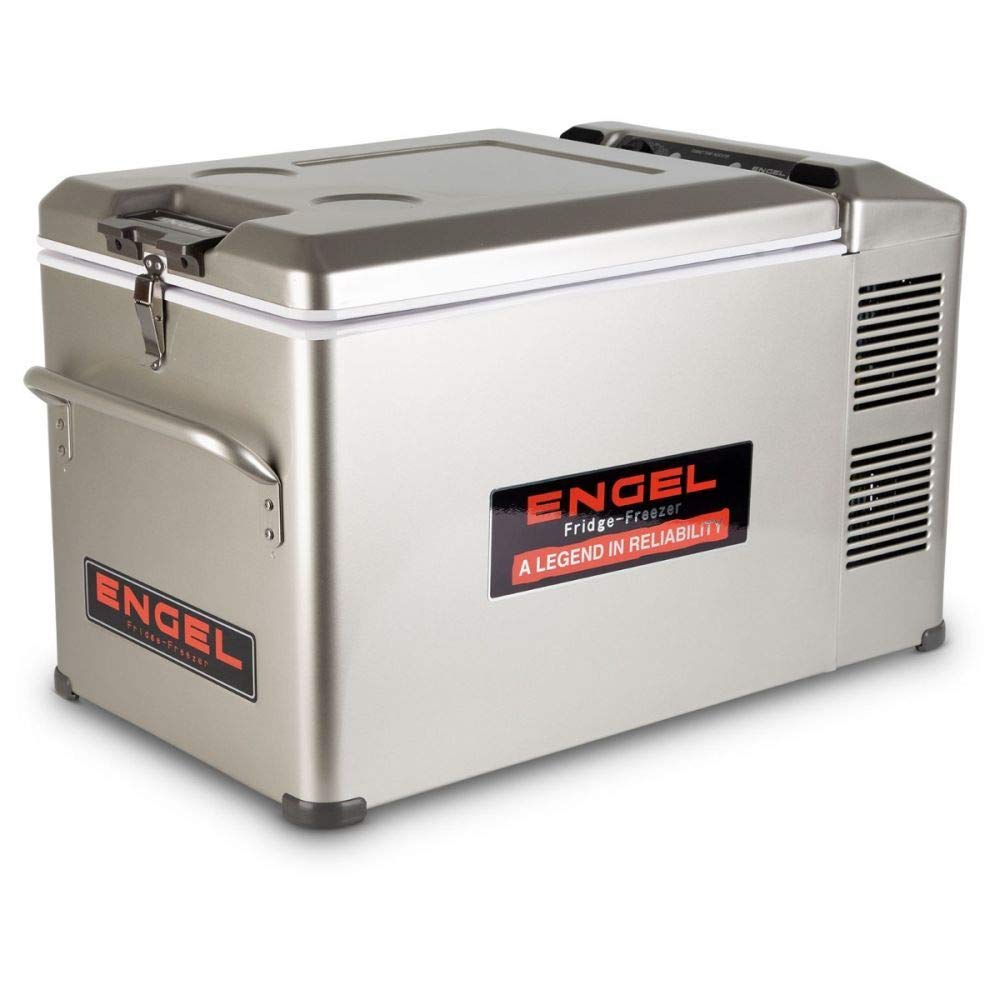 ENGEL MT35 34 Quart Platinum Series Portable Top Opening 12/24V DC - 110/120V AC Fridge-Freezer