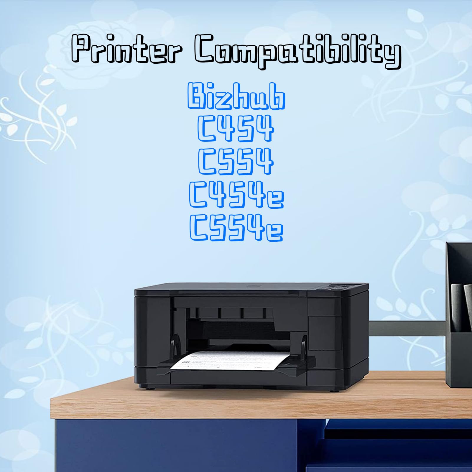CLOGGS TN512 Toner Cartridge for Konica Minolta, Compatible Bizhub C454 C554 C454e C554e Printer Magenta*1