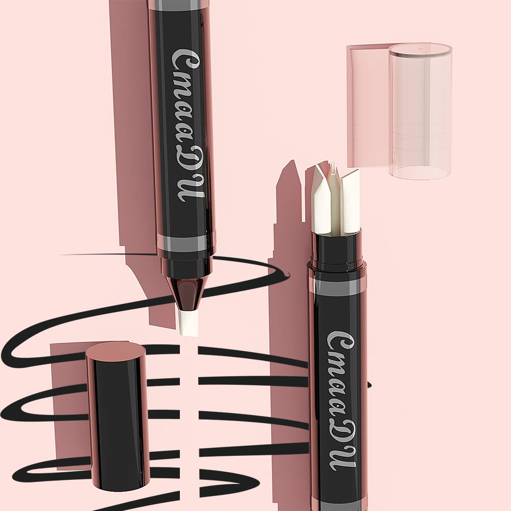Easilydays Eye Makeup Remover Pen, Makeup Remover Eraser Stick Corrector Stick Lipstick Eyeliner Eraser for Instant Touch Up Correction, Mascara Smudges Correction,Travel-Friendly Makeup Removing Pen With 3 Replacement Heads