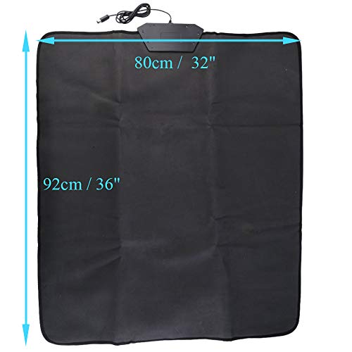 OSTENT Non-slip Dance Pad Dancing Mat for Nintendo Wii Gamecube NGC Console Dance Revolution DDR Video Games