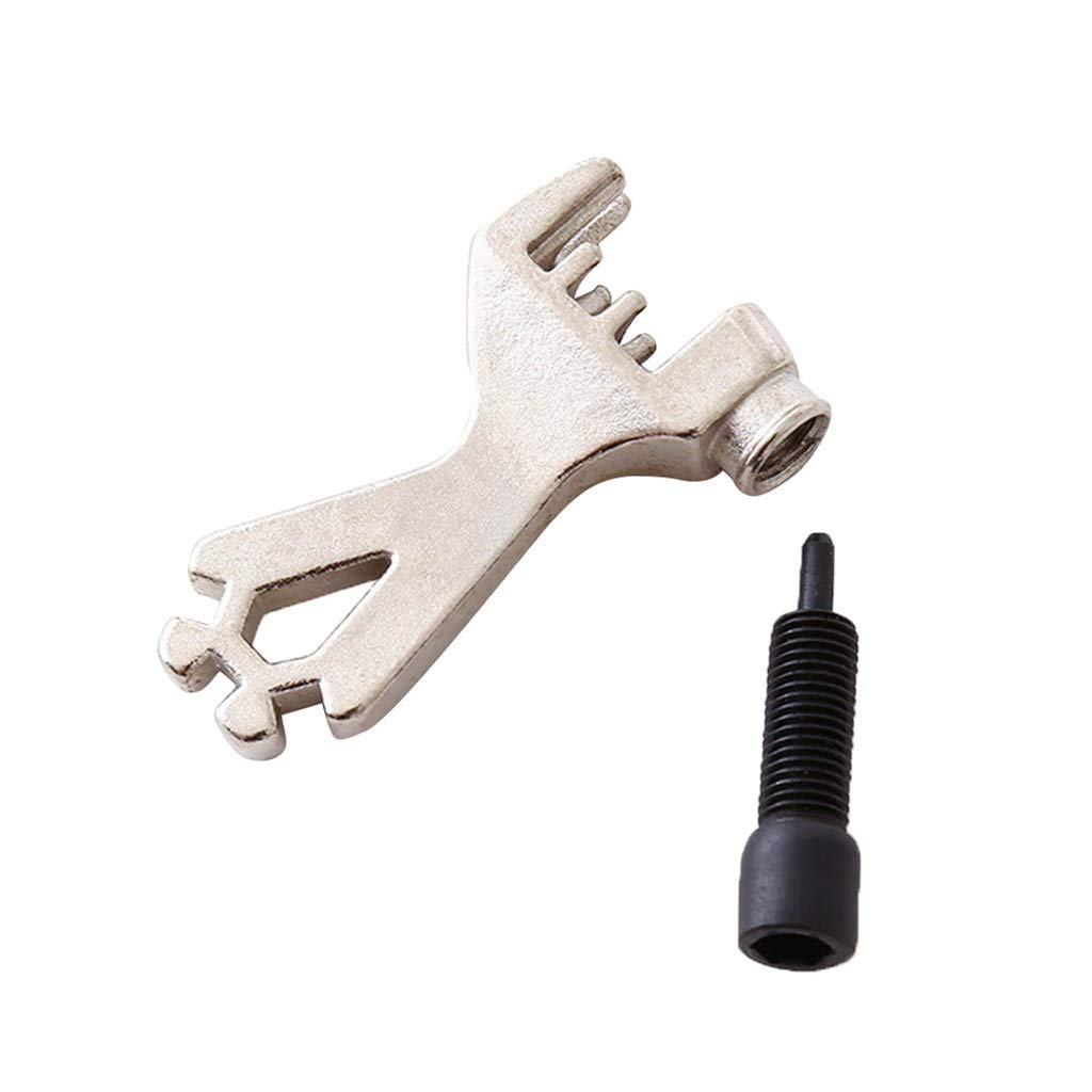 Toxz Bike Bicycle Cycle Chain Pin Remover Link Breaker Splitter Extractor Tool Kit,Bike Steel Chain Breaker Repair Tool