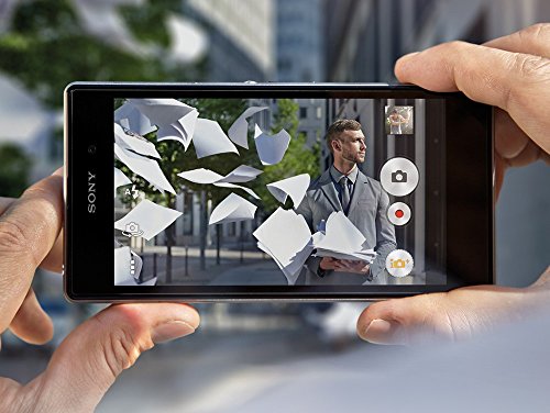 Sony Xperia Z1 C6903 16GB Unlocked GSM 4G LTE Waterproof Smartphone w/ 20MP Camera and Shatter-Proof Glass - Black