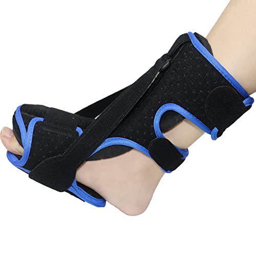 MMPANG Plantar Fasciitis Night Splint, Plantar Fasciitis Brace, Adjustable Elastic Night Splint for Plantar Fasciitis, Heel, Ankle, Arch Foot Pain, Achilles Tendonitis