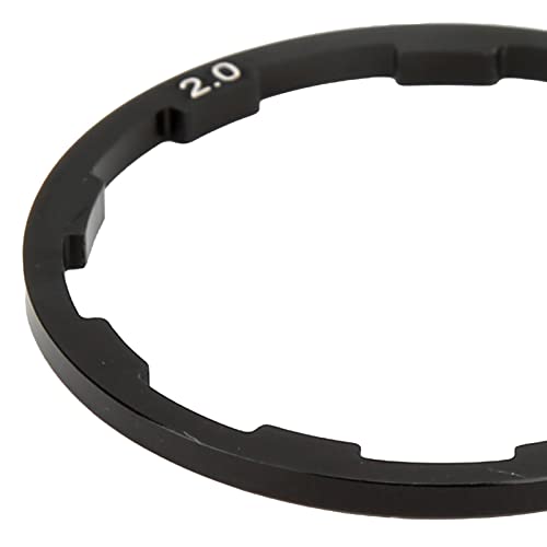 CUTULAMO Road Bike Hub Washer, High Accuracy Rustproof Bike Hub Spacers for Road Bikes