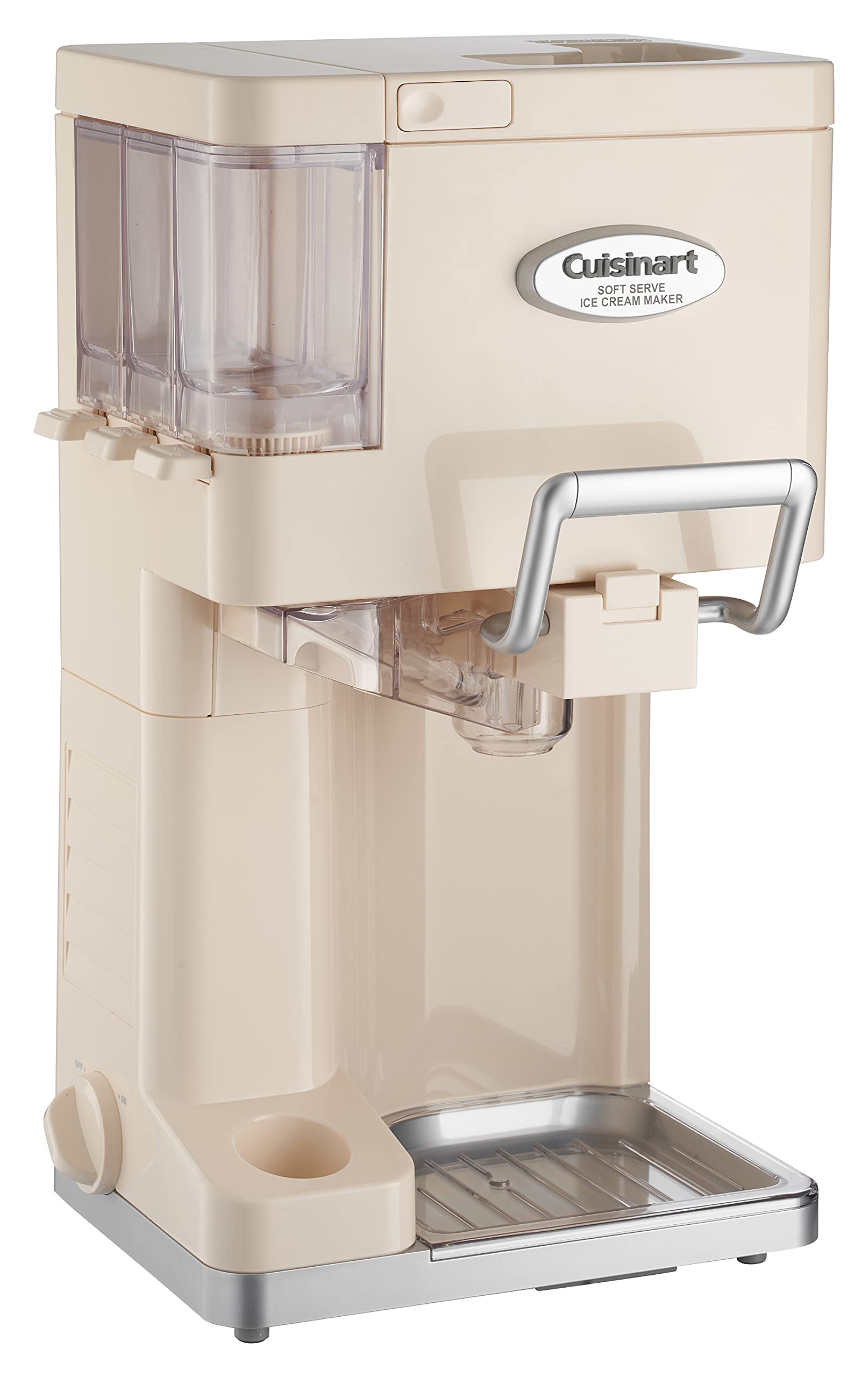 Cuisinart ICE-45CRM Mix Serve 1.5-Quart Soft Service Ice Cream Maker, Cream