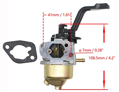 Fullas Huayi P19-1 Carburetor Compatible with Honda Generac Champion Predator 3000W 3500W 4000W Generator Powered by GX200 196cc 208cc 212cc 223cc OHV Engine