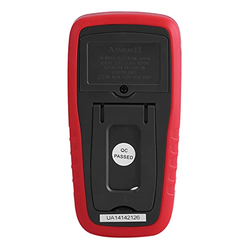 Digital Capacitance Meter, Multimeter Professional Capacitor Tester, 0.1pF-20,000uF Capacitor Tester, 9 Files Battery Powered Capacitor Meter Tester with 6013L LCD Display