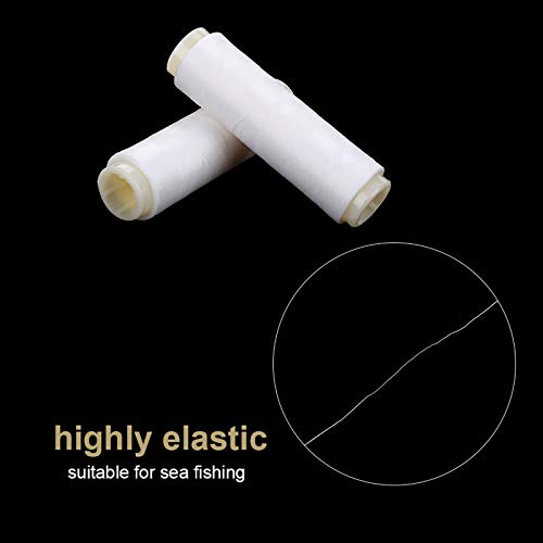 Elastic Fishing Line, Nylon Elastic Fishing Line Ultra Thin for Outdoor for River for Adults for Fisherman