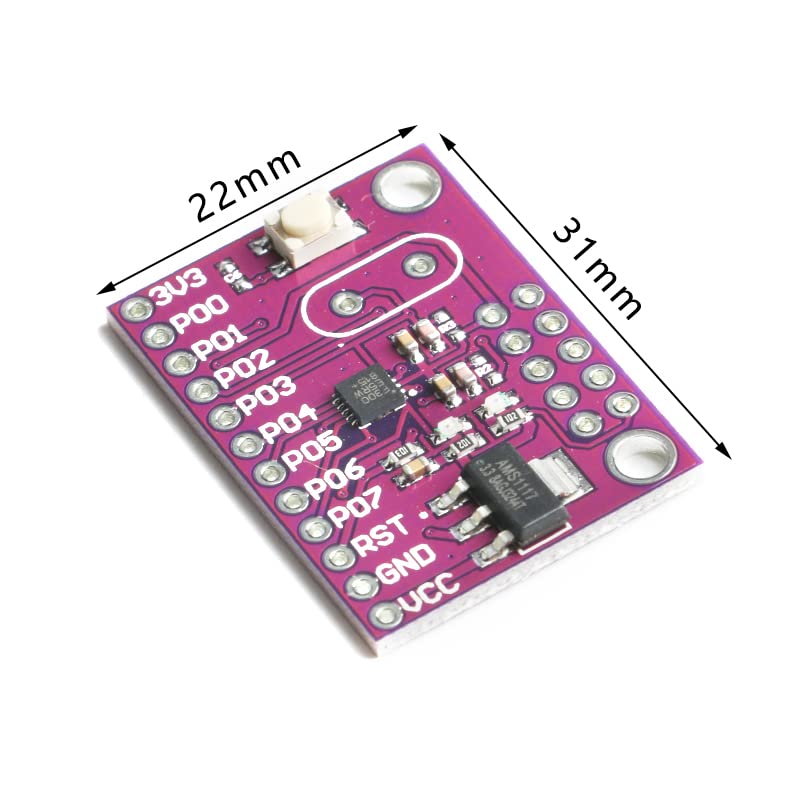 EC Buying 2Pcs CJMCU-8051 Development Board, CIP-51 MCU Microcontroller with 8-bit ADC,16 Bit Counter/Timer Input, Built in Temperature Sensor, 256 Byte Internal RAM and 128 Byte Register (SFR)
