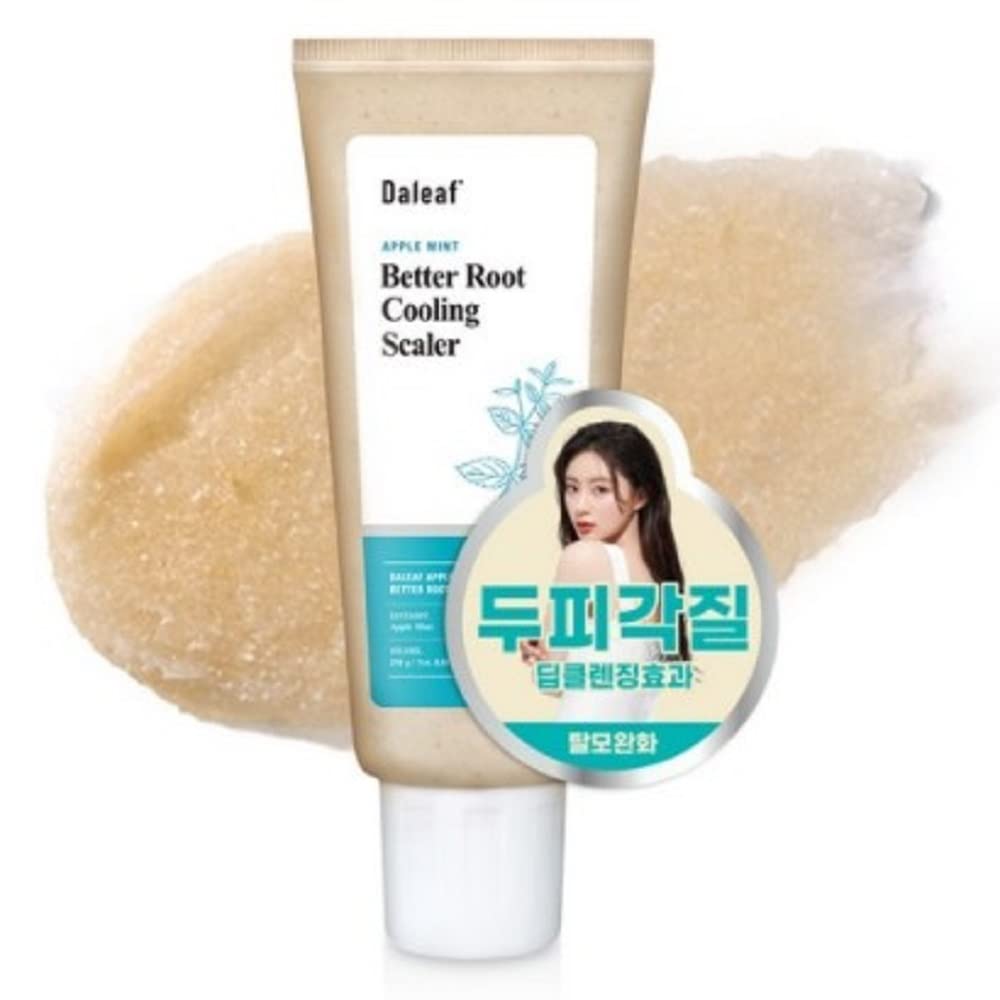 Mise Daleaf Apple Mint Better Root Cooling Scalp Scaler 250ml, Brown
